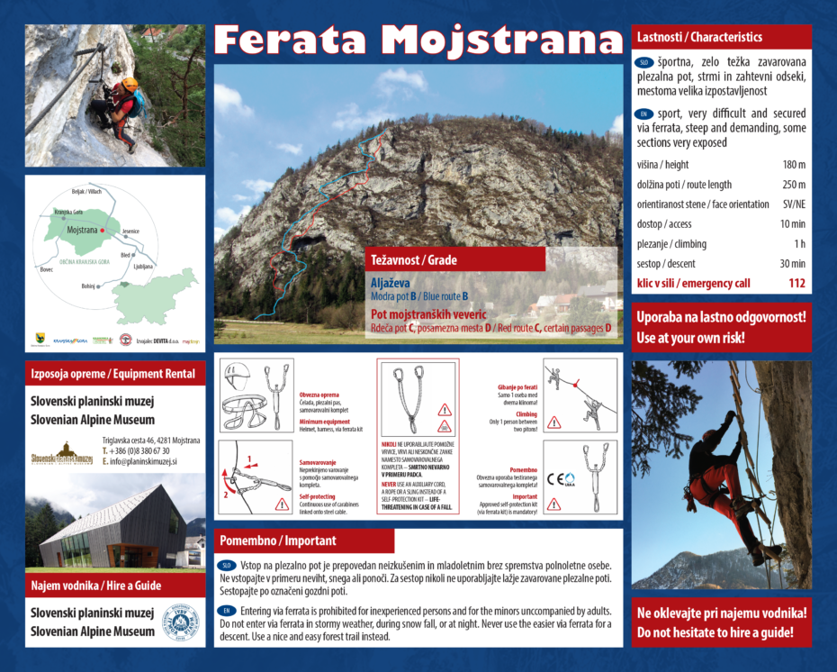 [:SL]Ferata Mojstrana[:en]Ferata Mojstrana[:de]Mojstrana Kletersteig ...